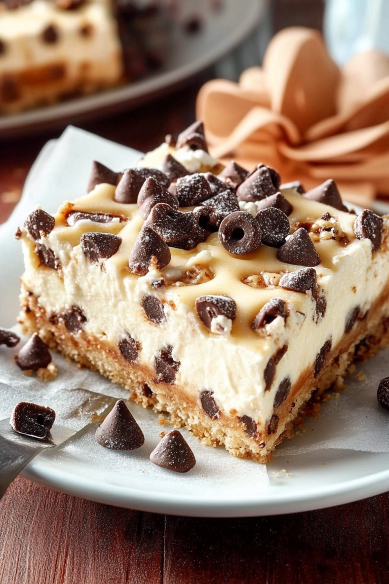 Cannoli Cheesecake Bars - Hibord