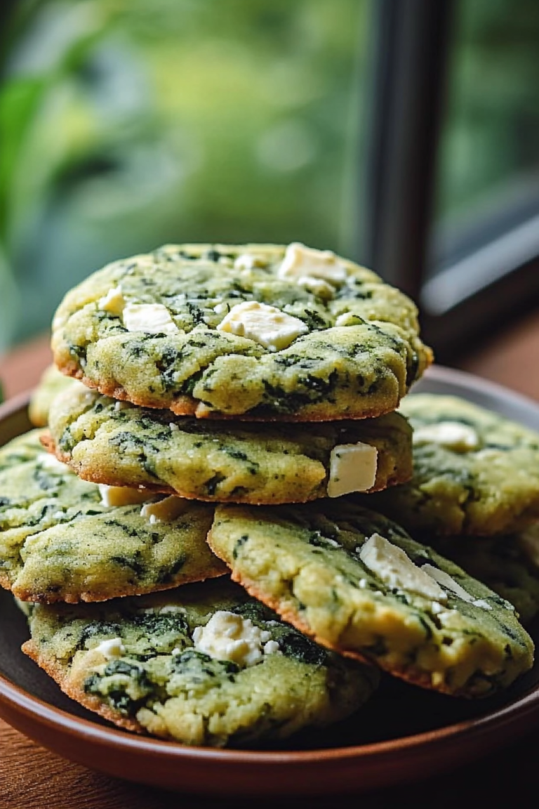 Spinach Feta Delight Cookies Recipe