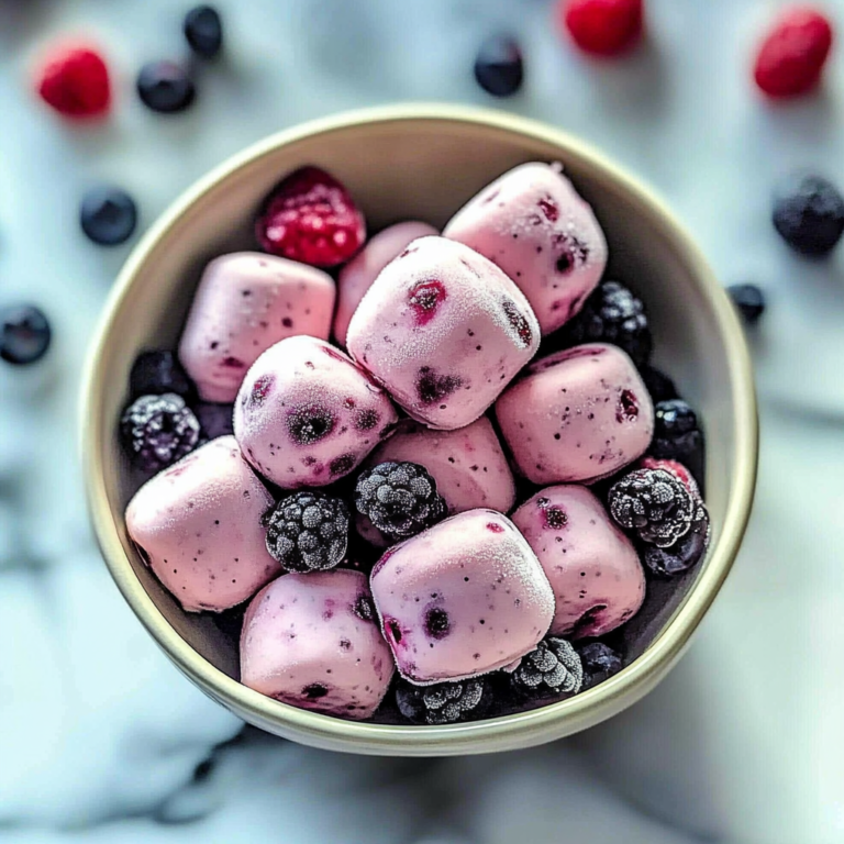 Frozen Yogurt Berry Snacks