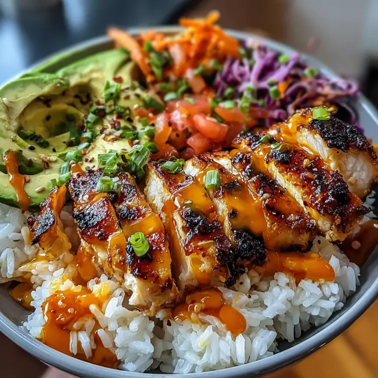 Spicy Maple Chicken & Coconut Rice