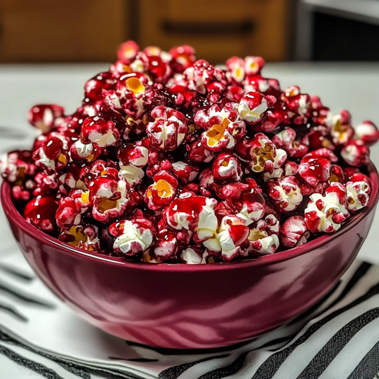Bloody Red Velvet Popcorn - Hibord