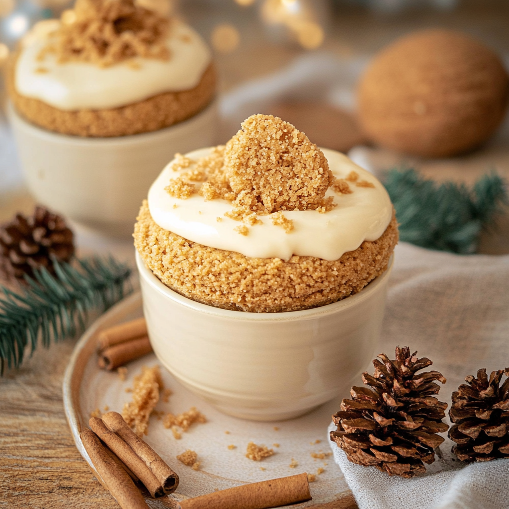 Amazing Ginger Snap Eggnog Pudding Shots for Delightful Holidays