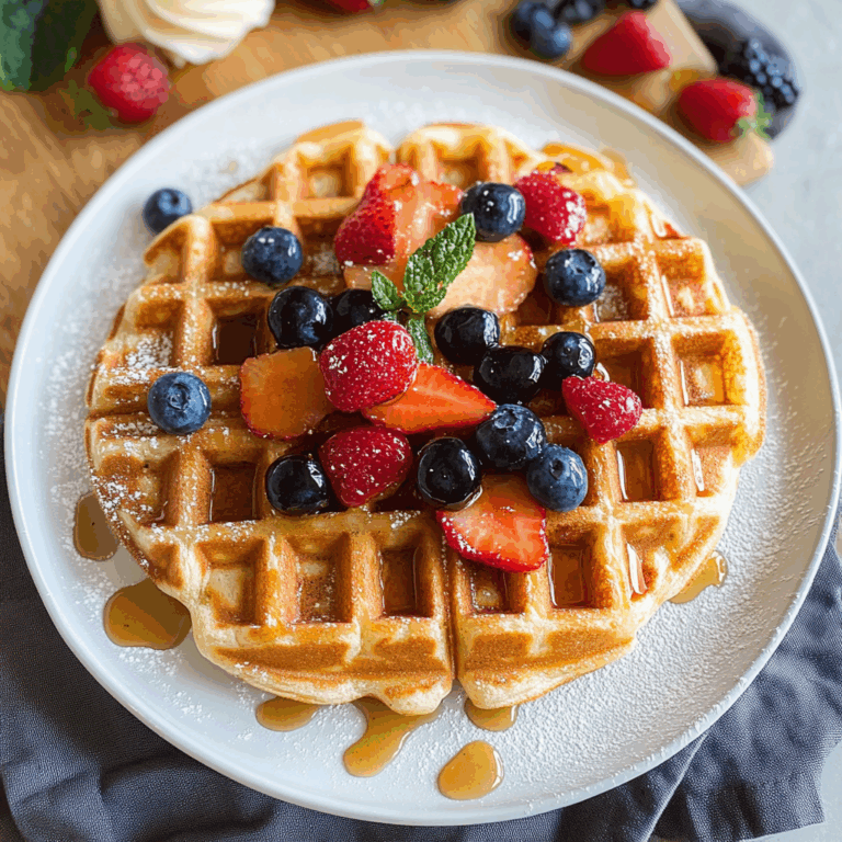 Incredible Belgian Waffles: The Ultimate Breakfast Delight