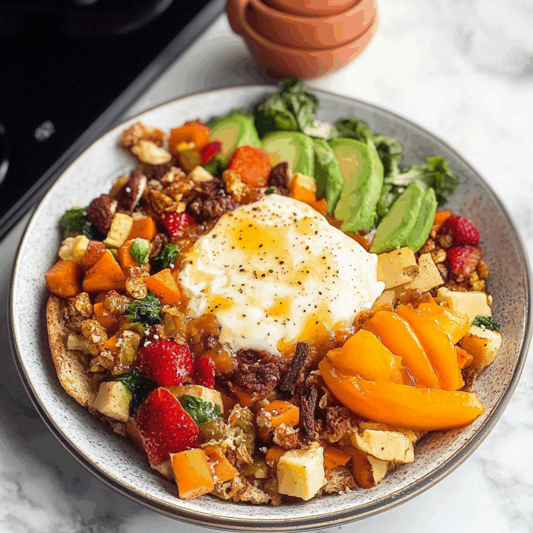 Amazing Breakfast Plate for a Delicious Morning Boost