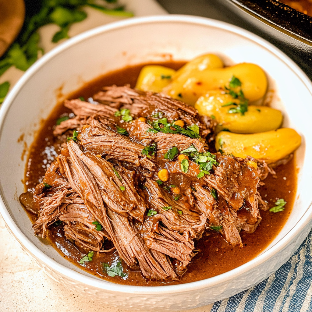 Amazing Slow Cooker Recipe for Mississippi Pot Roast Delight