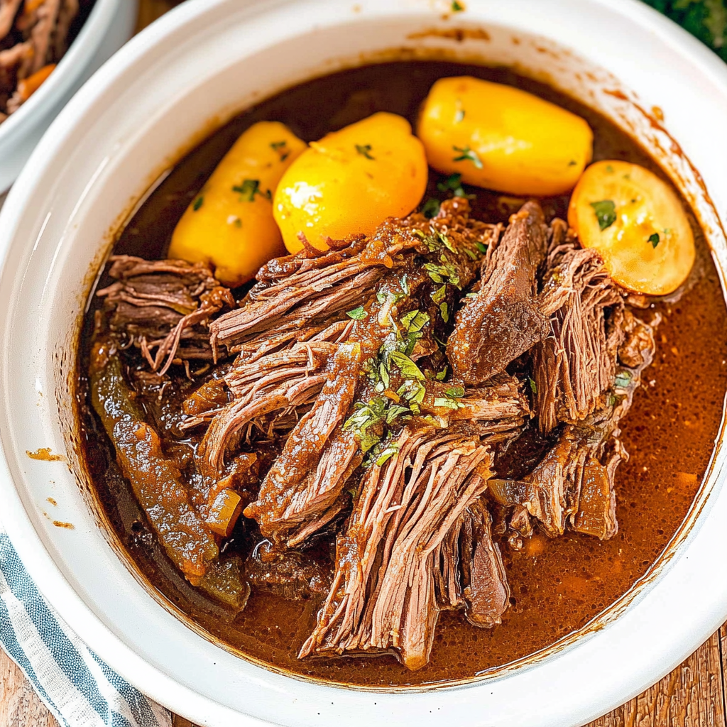 Amazing Slow Cooker Recipe for Mississippi Pot Roast Delight