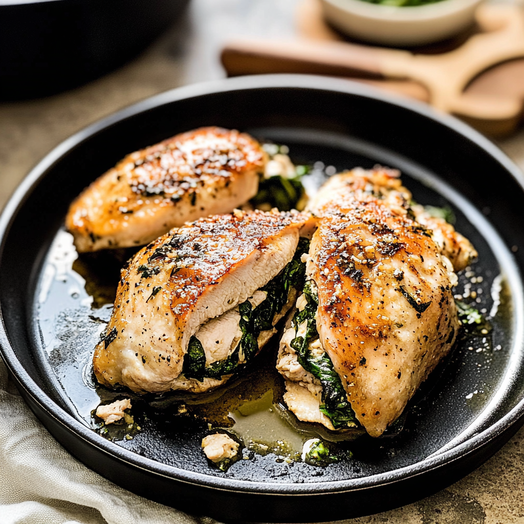 Amazing Spinach Stuffed Chicken for Delicious Comfort Food