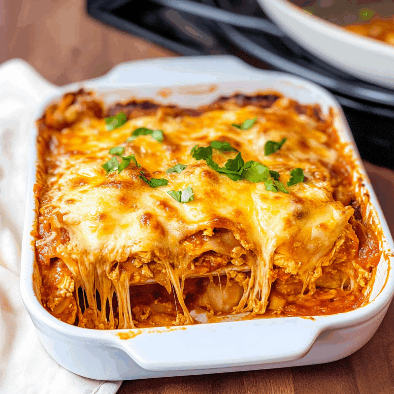 Amazing Chicken Enchilada Casserole for Ultimate Comfort