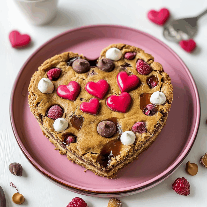 Amazing Valentine’s Day Cookie Pie for a Delightful Celebration